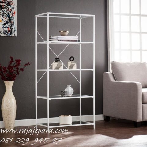 Rak Buku Besi Minimalis Holo - rajajepara.com