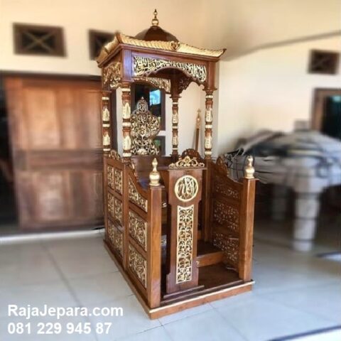 Mimbar Masjid Modern - rajajepara.com
